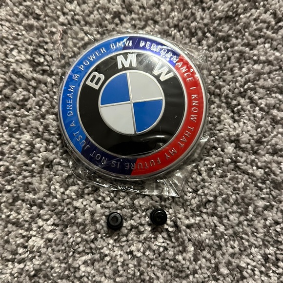 Other | 82mm Front Hood Rear Trunk Emblem Logo Badge For Bmw 5 Years ...